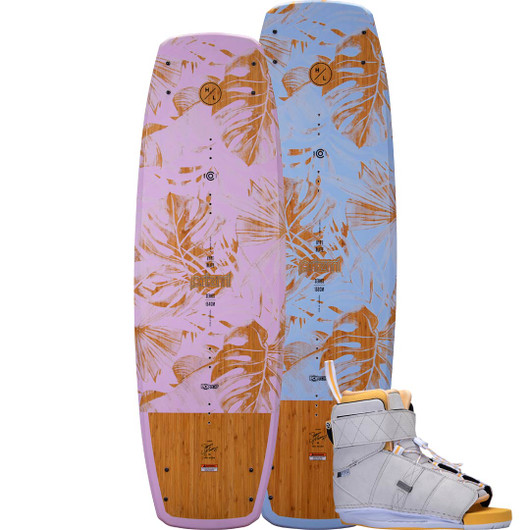 Hyperlite Prizm Women's Wakeboard w/ Viva Boots - 2023 | WakeHouse.com