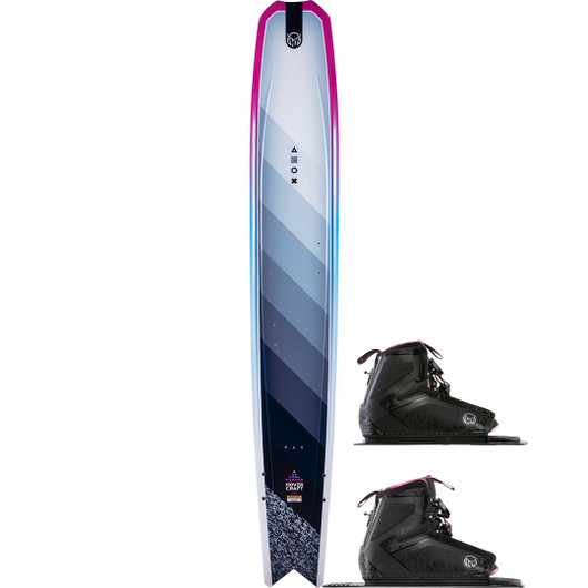 HO Hovercraft Water Ski w/ Double Women's Stance 110 Bindings - Pink ...