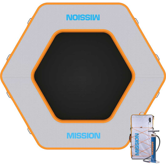 Mission Reef Splash Inflatable Water Mat - 12' x 11' | WakeHouse.com