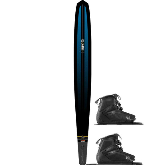 HO Carbon Omni Water Ski w/ Double Stance 110 Bindings | WakeHouse.com