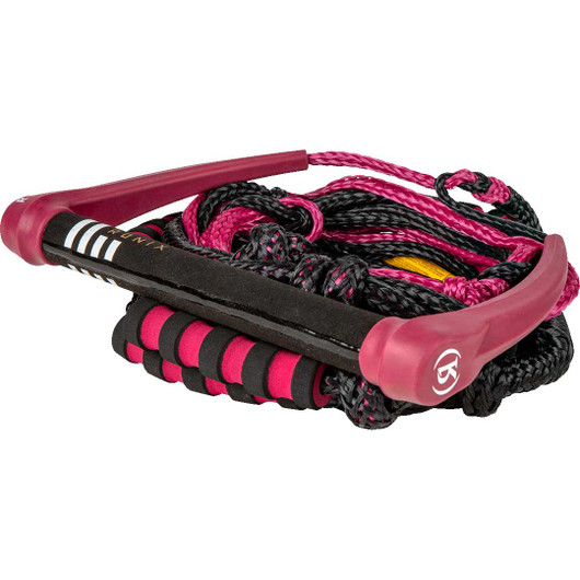 Ronix Women's Silicone Stretch Wake Surf Rope - Merlot | WakeHouse.com