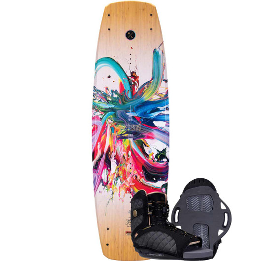 Hyperlite Prizm Women's Wakeboard w/ Syn Boots - 2024 | WakeHouse.com
