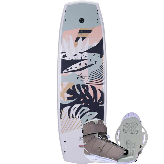 Hyperlite Venice Women's Wakeboard w/ Viva Boots - 2024 | WakeHouse.com