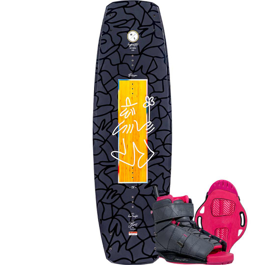 Hyperlite Prizm Women's Wakeboard Package w/ Viva Women's Boots - 2026 ...