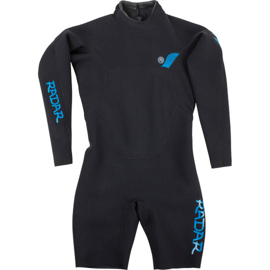 Radar Long Sleeve Shorty - 2mm -Back Zip | WakeHouse.com
