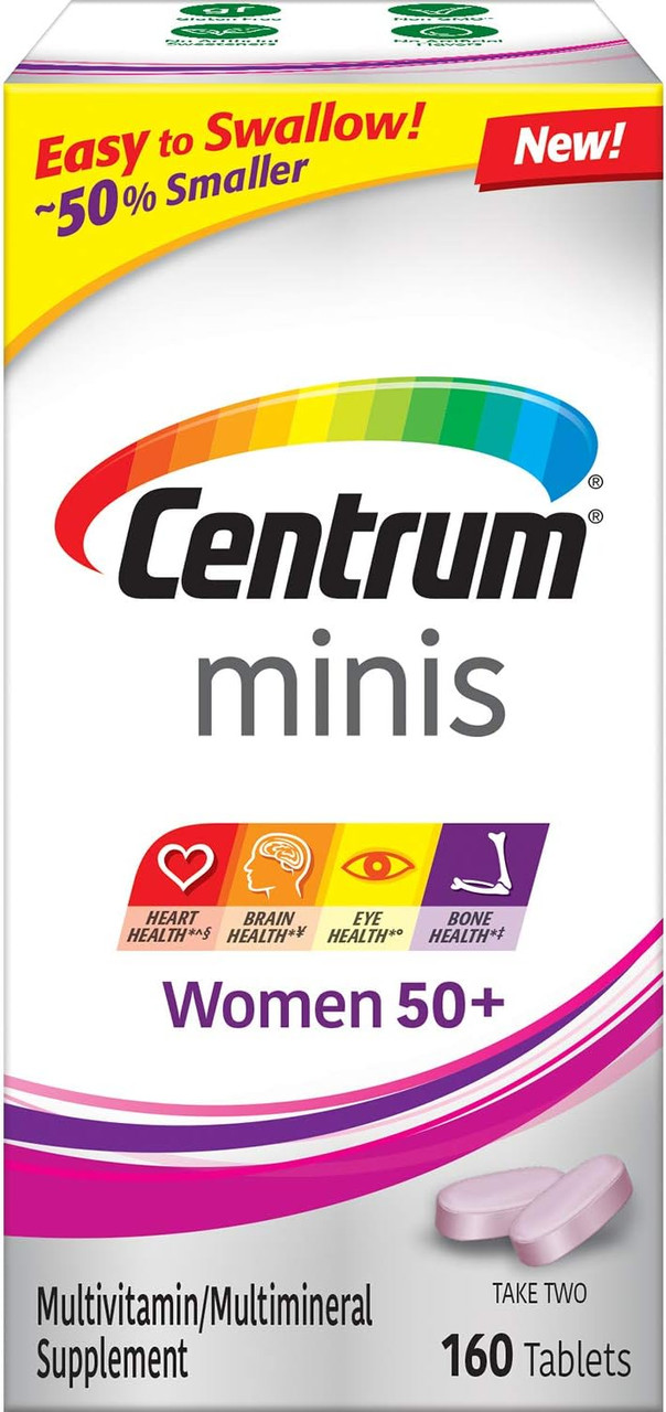 Centrum Minis Women 50+ Multivitamin Tablet - 160 ct - Thrifty White ...