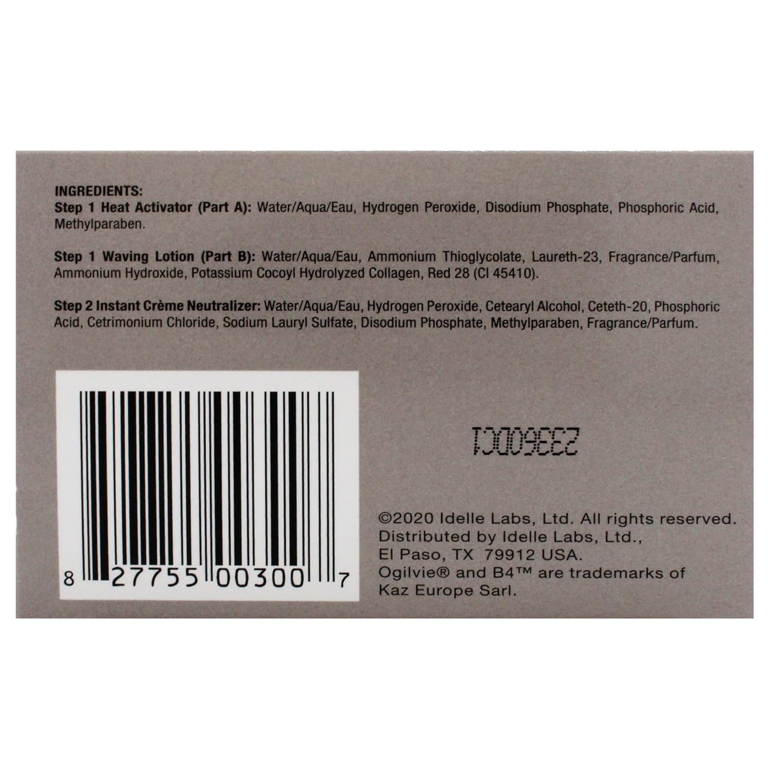 hydrogen peroxide perm