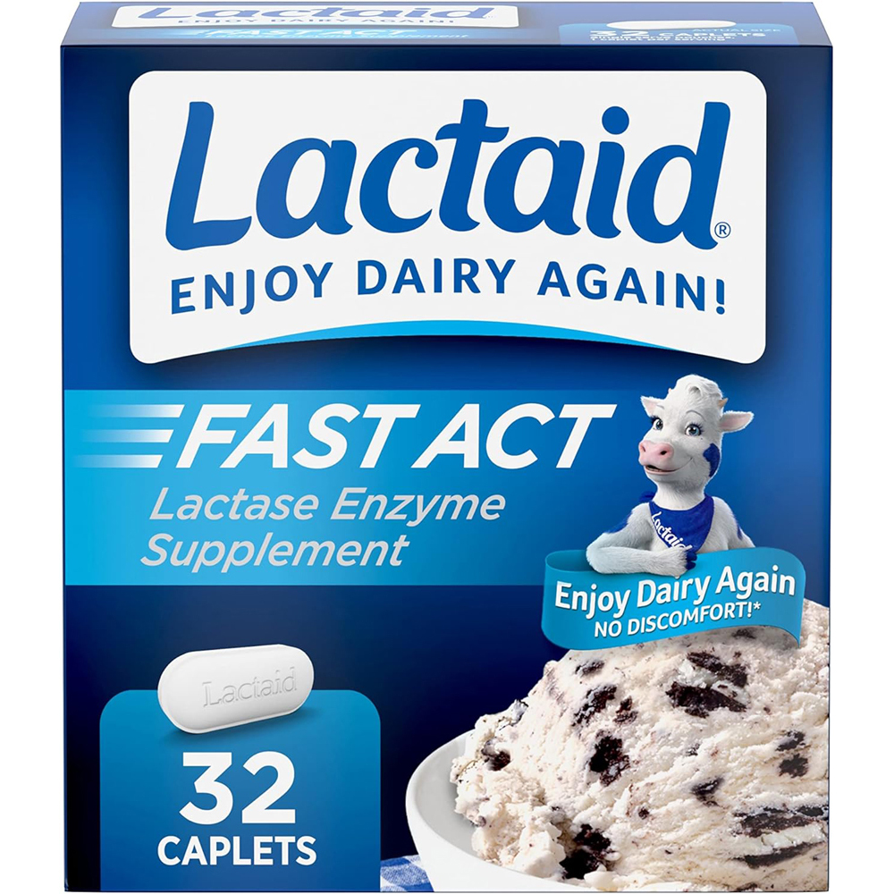 Lactaid Fast Act - 32 Caplets - Thrifty White Health Essentials