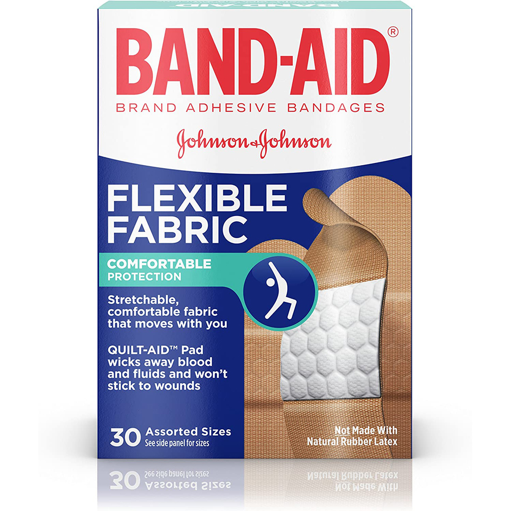 Band-Aid Flexible Fabric Bandages Assorted - 30 ct - Thrifty White ...