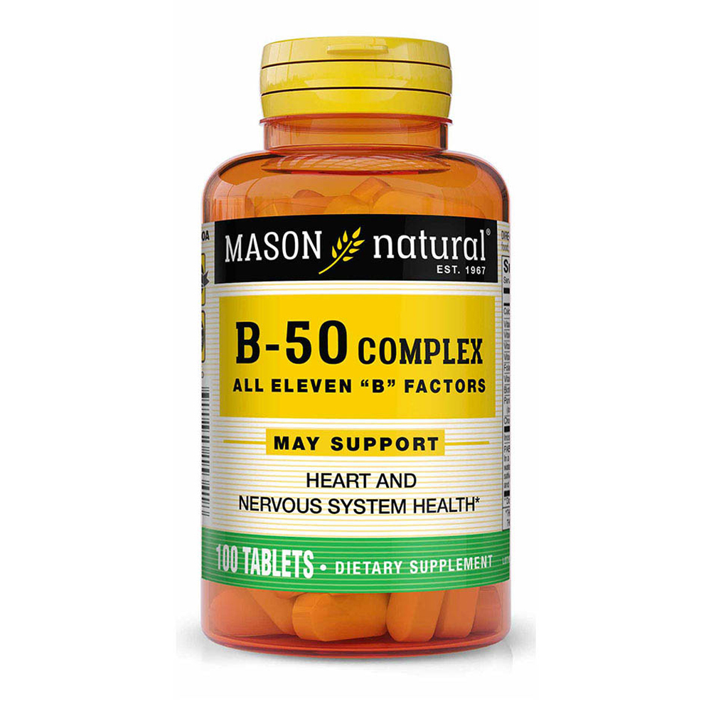 Mason Natural Super B-50 Complex | Thrifty White Health Essentials