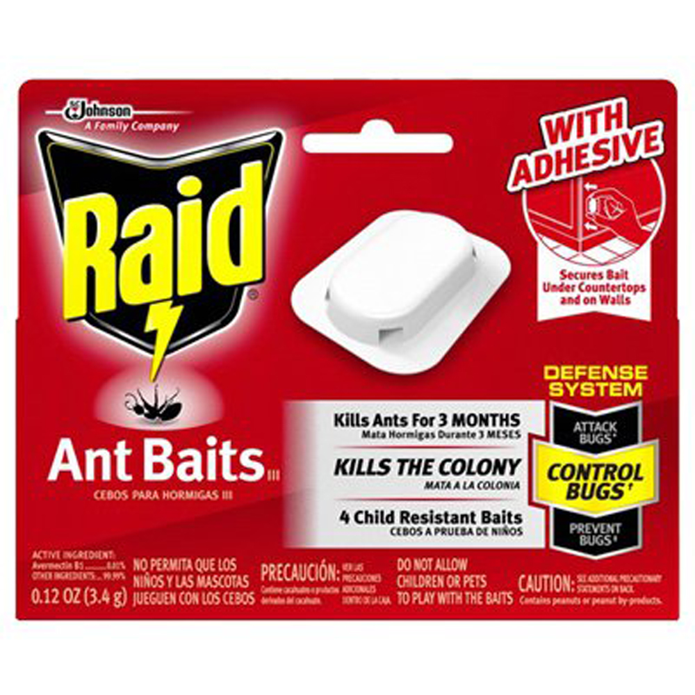 Raid Ant Bait - Red Box, 4 ct .12oz | Thrifty White Health Essentials