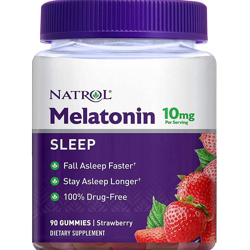 Natrol Melatonin 10 mg Gummies Strawberry - 90 ct - Thrifty White ...