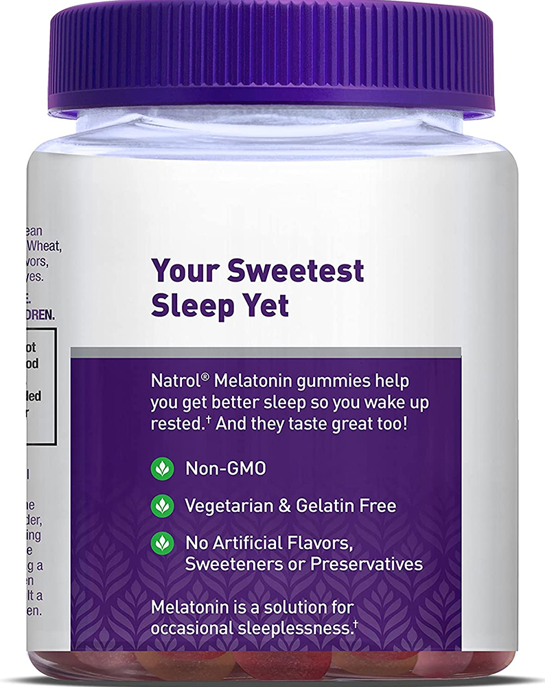 Natrol Melatonin 10 mg Gummies Strawberry - 90 ct - Thrifty White ...