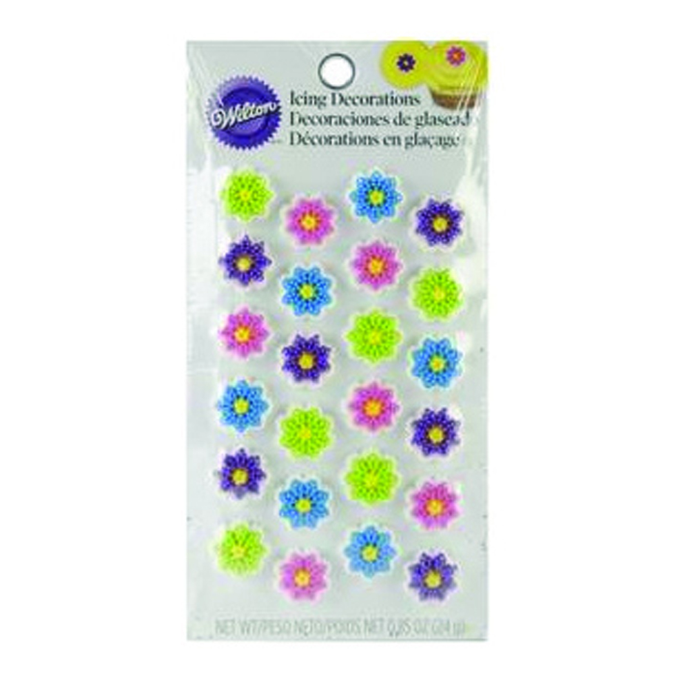 Wilton Flower Cookie Decorations, Mini | Thrifty White Health Essentials