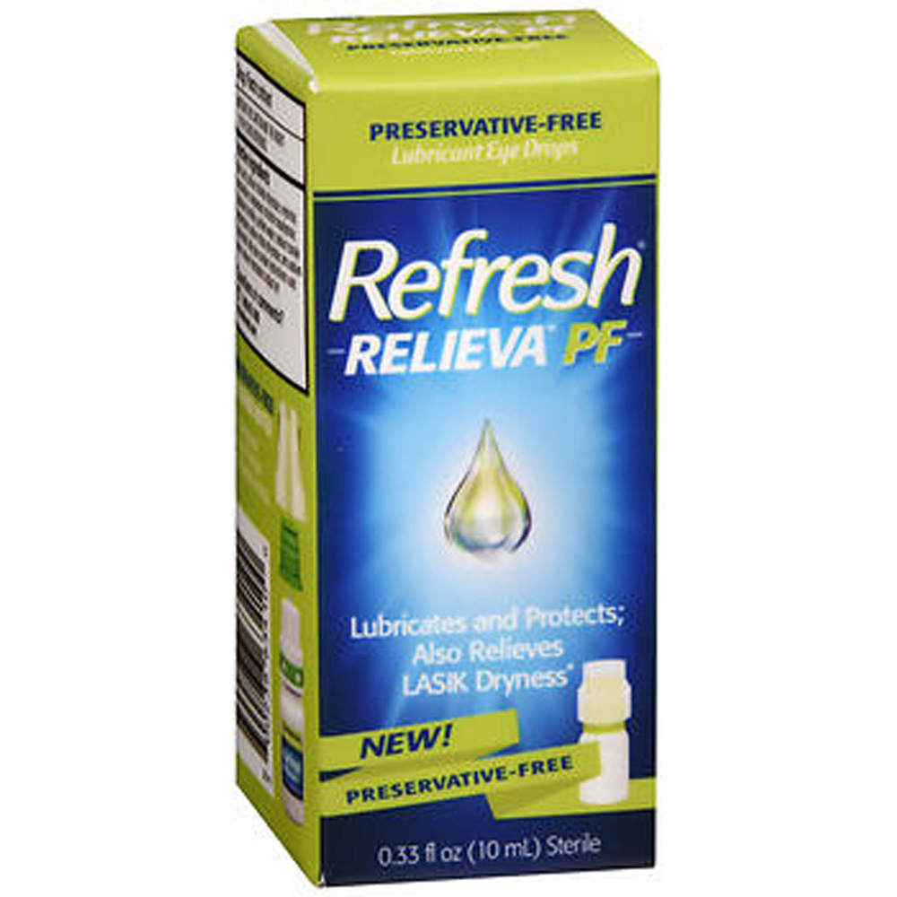 Refresh Relieva PF Lubricant Eye Drops - 0.33 oz - Thrifty White Health ...