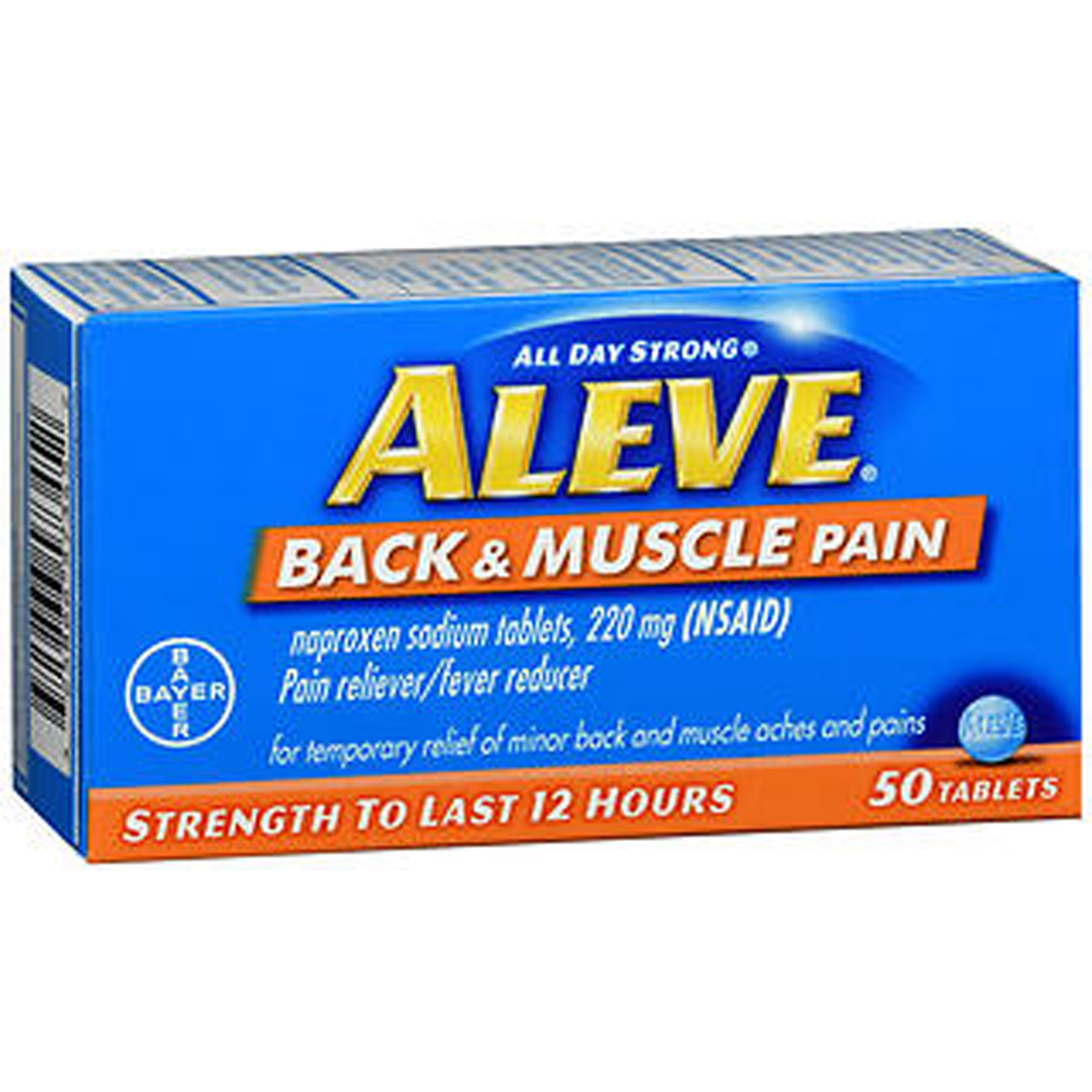 Aleve Back & Muscle Pain Tablets | Thrifty White Health Essentials