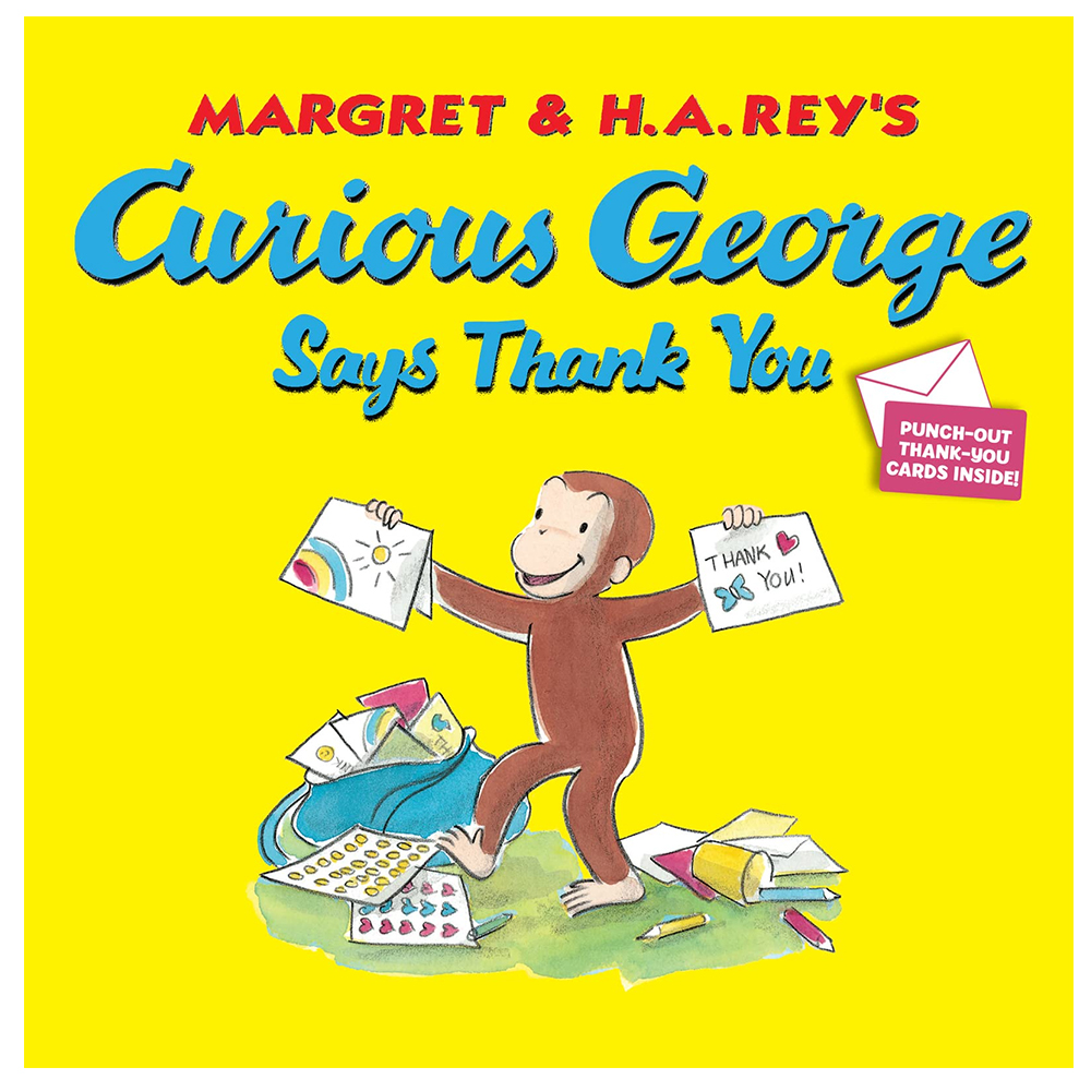 Curious George Says Thank You Book | Thrifty White Health Essentials