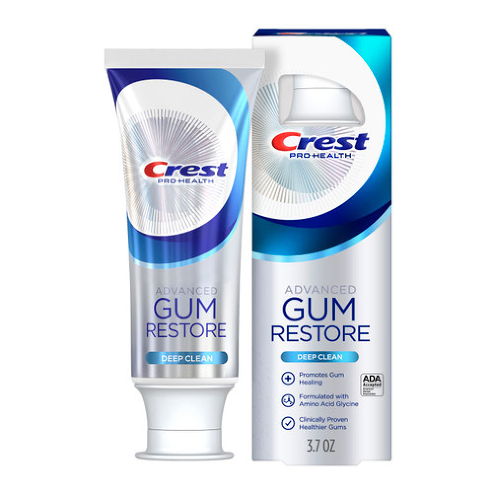 Crest Pro-Health Advanced Gum Restore Fluoride Toothpaste, Deep Clean ...