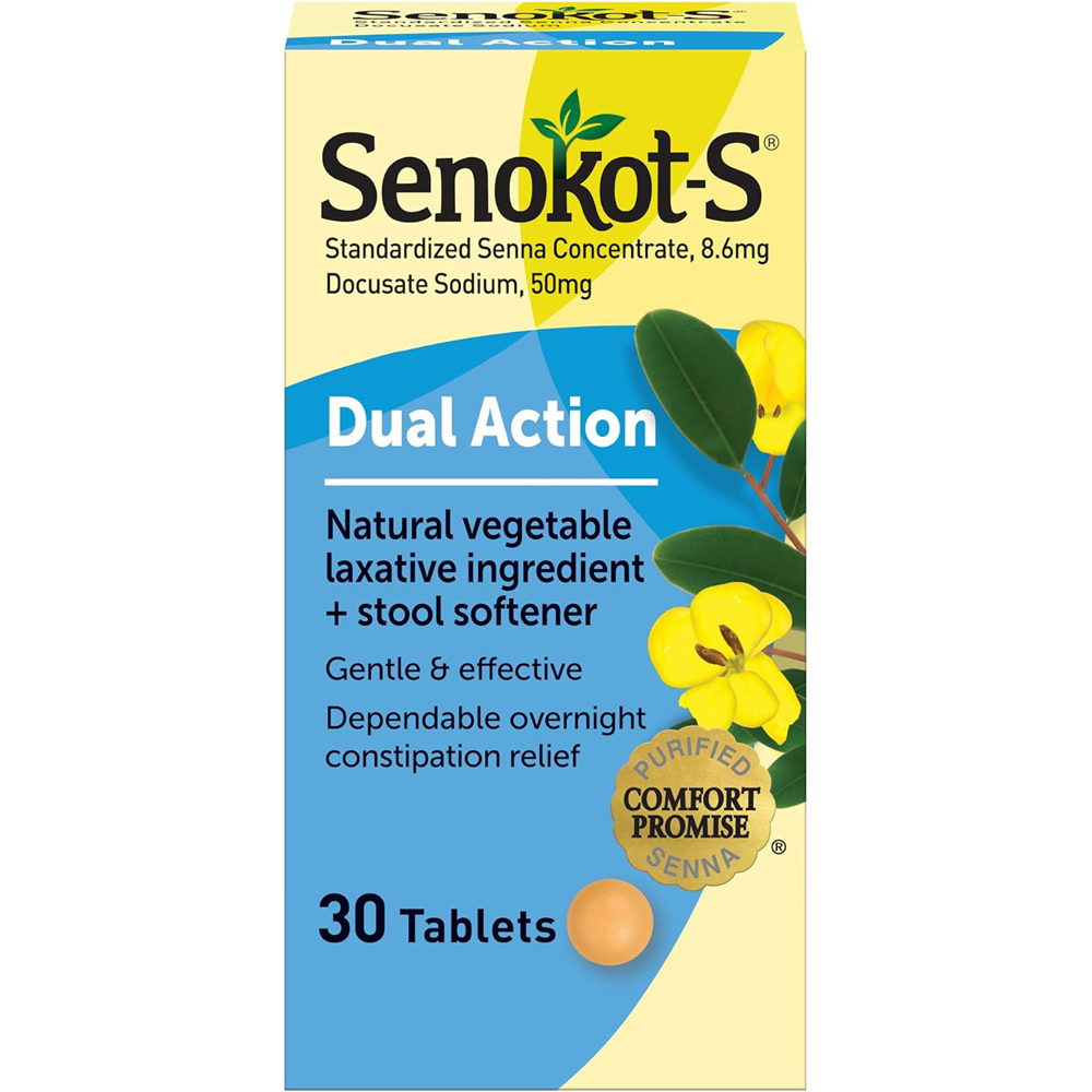 Senokot S - 30 Tablets - Thrifty White Health Essentials © - Thrifty ...