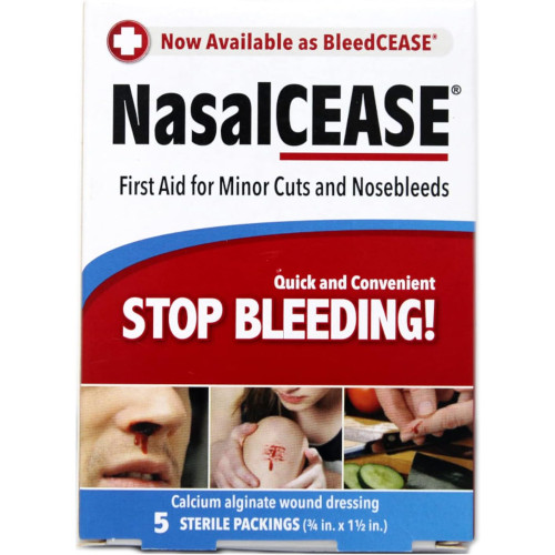 NasalCEASE First Aid For Cuts And Nosebleeds Packings - 5 ct - Thrifty ...