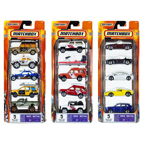 Matchbox Basic Car, 5Pk | Thrifty White Health Essentials