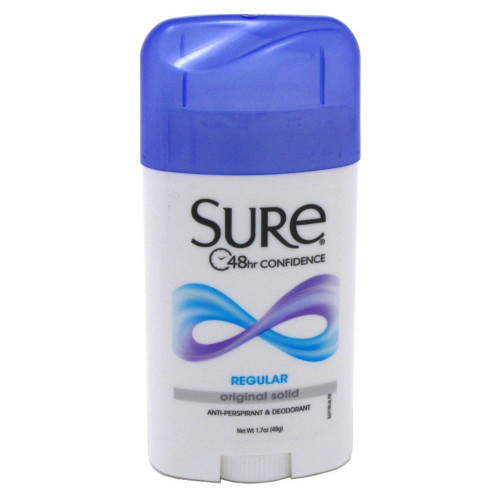Sure Anti-Perspirant Deodorant Original Solid Regular Scent | Thrifty ...