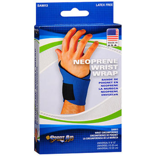 Scott Sport Aid Neoprene Wrist Wrap SA9013 Blue Universal | Thrifty ...