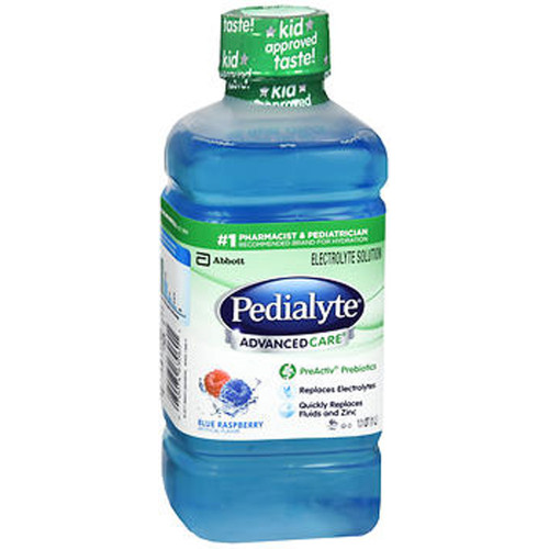 Pedialyte Advanced Care Electrolyte Solution Blue Raspberry | Thrifty ...