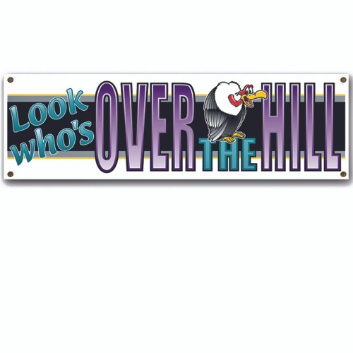 Jumbo Sign Banner Over the Hill - 1 ct | Thrifty White Health Essentials