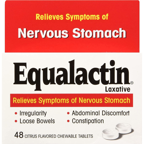 Equalactin Laxative Chewable Tablets Citrus Flavored | Thrifty White ...