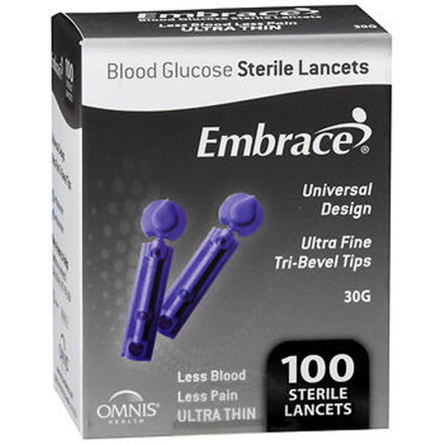 Embrace Blood Glucose Sterile Lancets 30G | Thrifty White Health Essentials