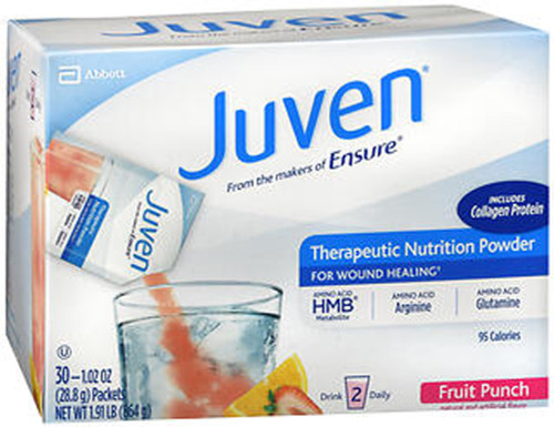 Juven Therapeutic Nutrition Powder Packets for Wound Healing, Fruit ...