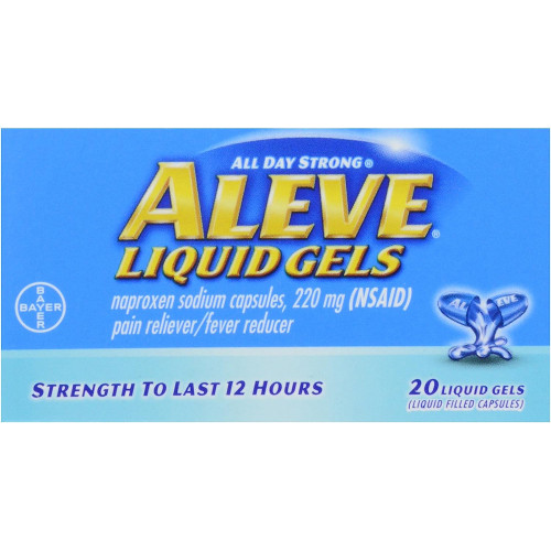 Aleve Pain and Fever Reducer Liquid Gels | Thrifty White Health Essentials