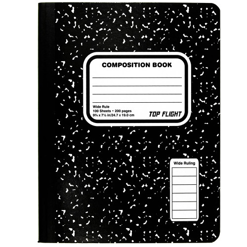 1 Subject Composition Book, 100 sheet - Thrifty White Health Essentials