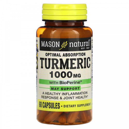 Mason Natural Tumeric 1000 mg |Thrifty White Health Essentials