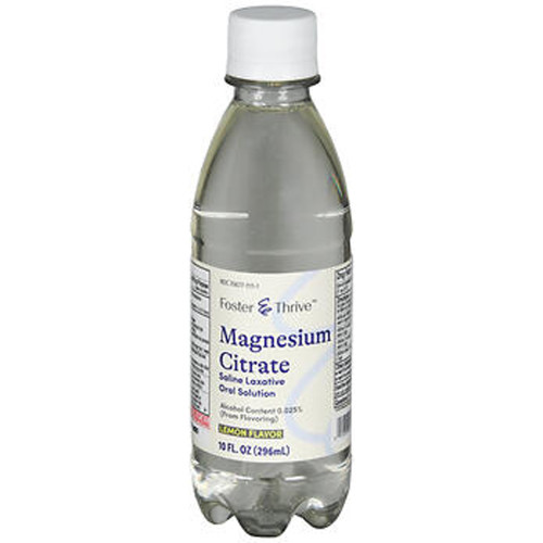 Foster & Thrive Magnesium Citrate Saline Laxative Oral Solution Lemon ...