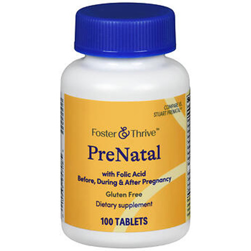 Foster & Thrive PreNatal Tablets - 100 count | Thrifty White Health ...