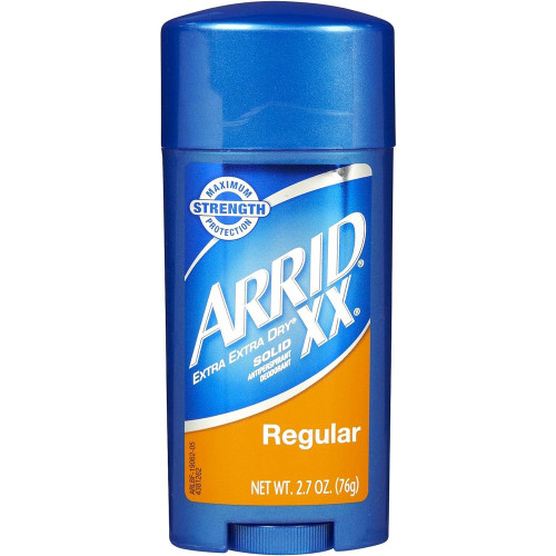 Arrid XX Extra Extra Dry Antiperspirant Deodorant Solid Regular ...