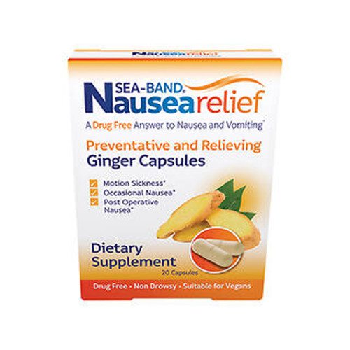 Sea-Band Ginger Capsules - 20ct | Thrifty White Health Essentials