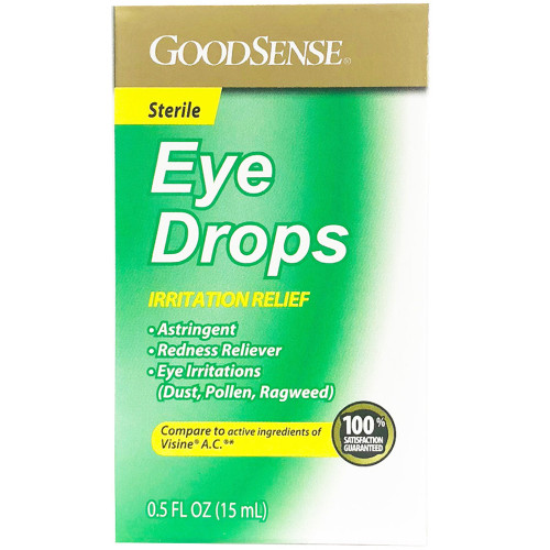 Good SenseEye Drops AC Irritation Relief - 0.5 oz | Thrifty White ...