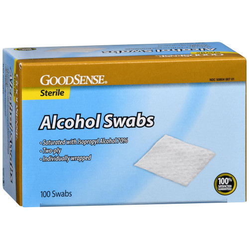 Good SenseAlcohol Prep Swabs - 100 ct | Thrifty White Health Essentials