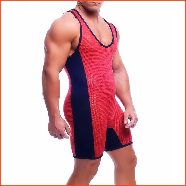 Men's Mesh Singlet | American Jock Action Mesh Singlet | WhiteyTighties.com