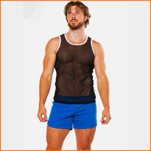 Men's Mesh Tank Top | American Jock Physique Mesh Tank Top ...