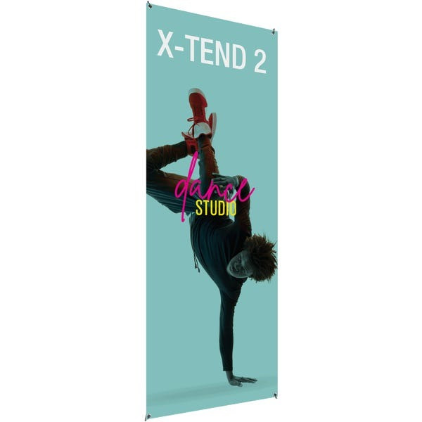 27" x 70" X-Tend 2 Spring Back Banner Stand (Graphic Package) - GLM ...