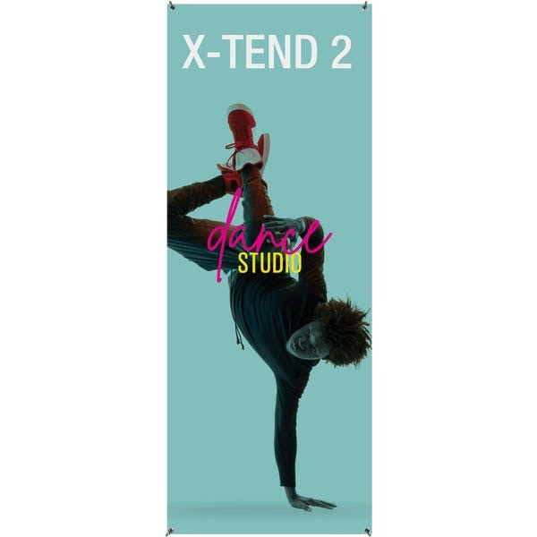 27" x 70" X-Tend 2 Spring Back Banner Stand (Graphic Package) - GLM ...