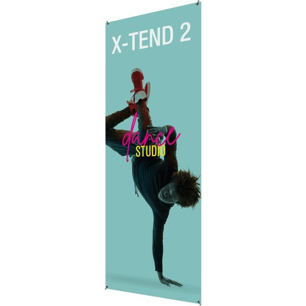 27" x 70" X-Tend 2 Spring Back Banner Stand (Graphic Package) - GLM ...