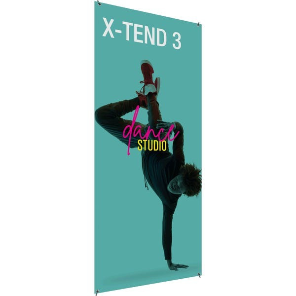 31" x 70" X-Tend 3 Spring Back Banner Stand (Graphic Package) - GLM ...