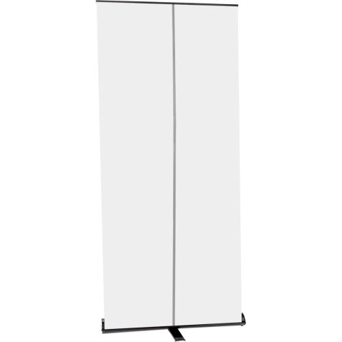 36" Contender Mega Retractable Banner Stand - Black - GLM Displays LLC