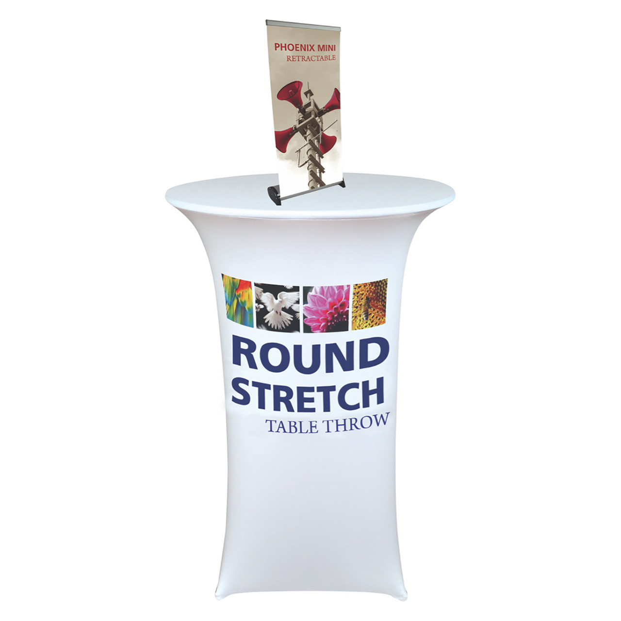 Phoenix Mini Table Top Banner Stand | GLM Displays