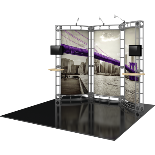 10x10 Lynx Truss Display | GLM Displays